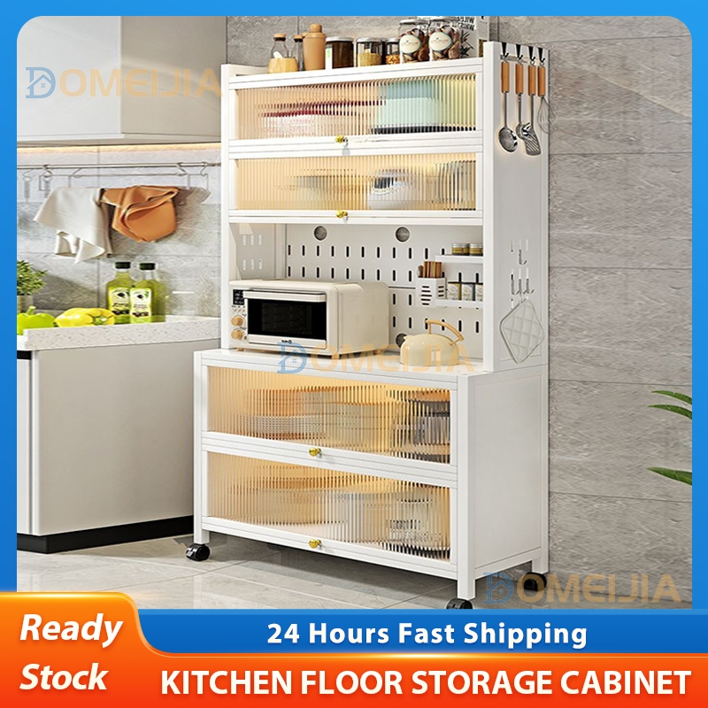 Rak Kabinet Dapur Kabinet Kitchen Storage Cabinet Microwave Oven Rack ...