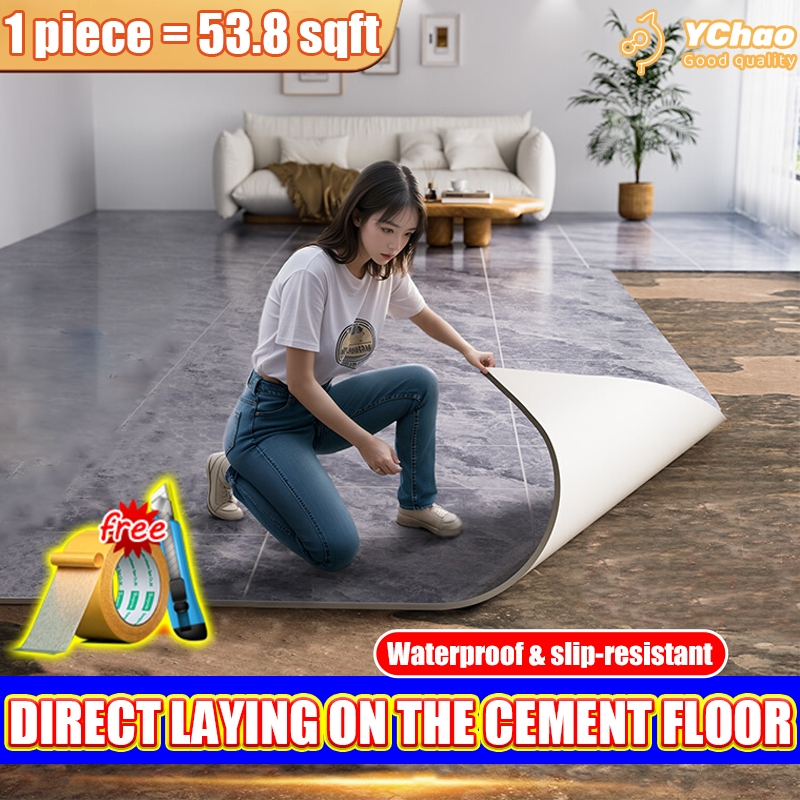 New tikar getah VINYL FLOORING waterproof Suitable for all kinds of ...