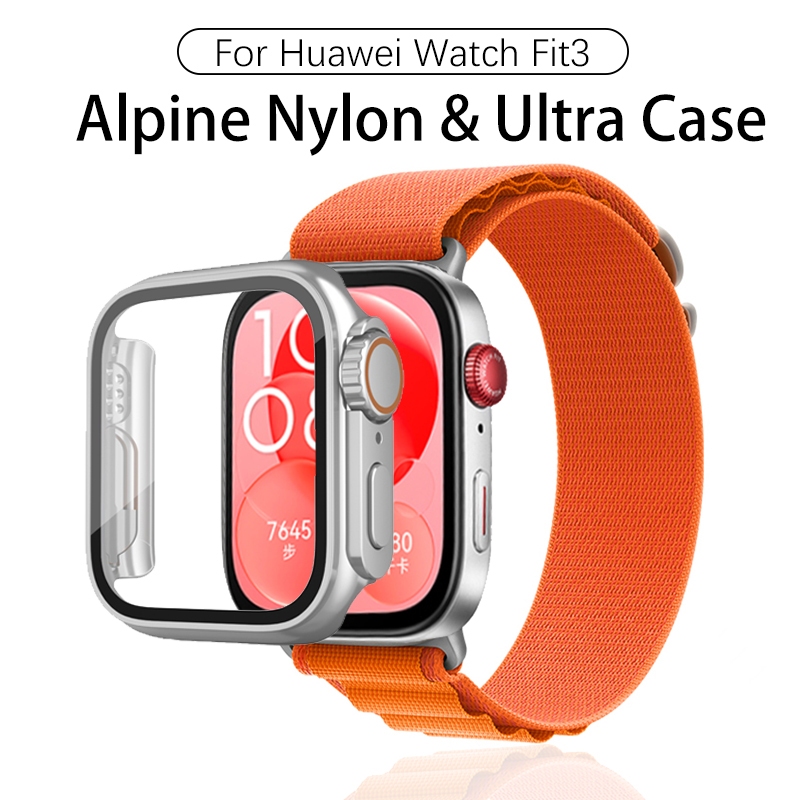 Alpine Loop Nylon Strap for Huawei Watch Fit 3 Watchband Sport Outdoor ...