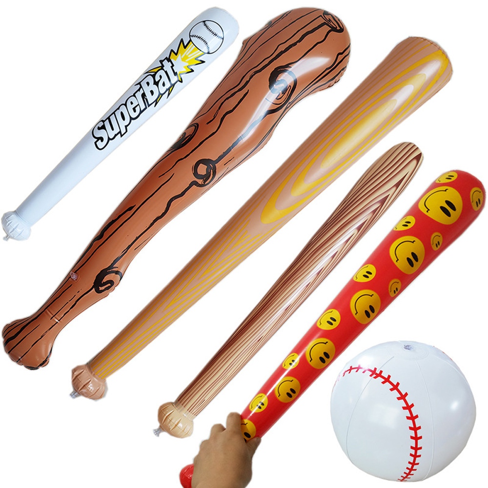 Party Supplies Easter Toy Balloon Inflatable Baseball Bat Spot Pvc Wood ...