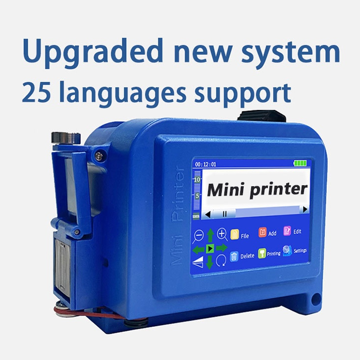 👉🔥"Ready Stock" Handheld Inkjet Printer Small Portable Inkjet Printer ...