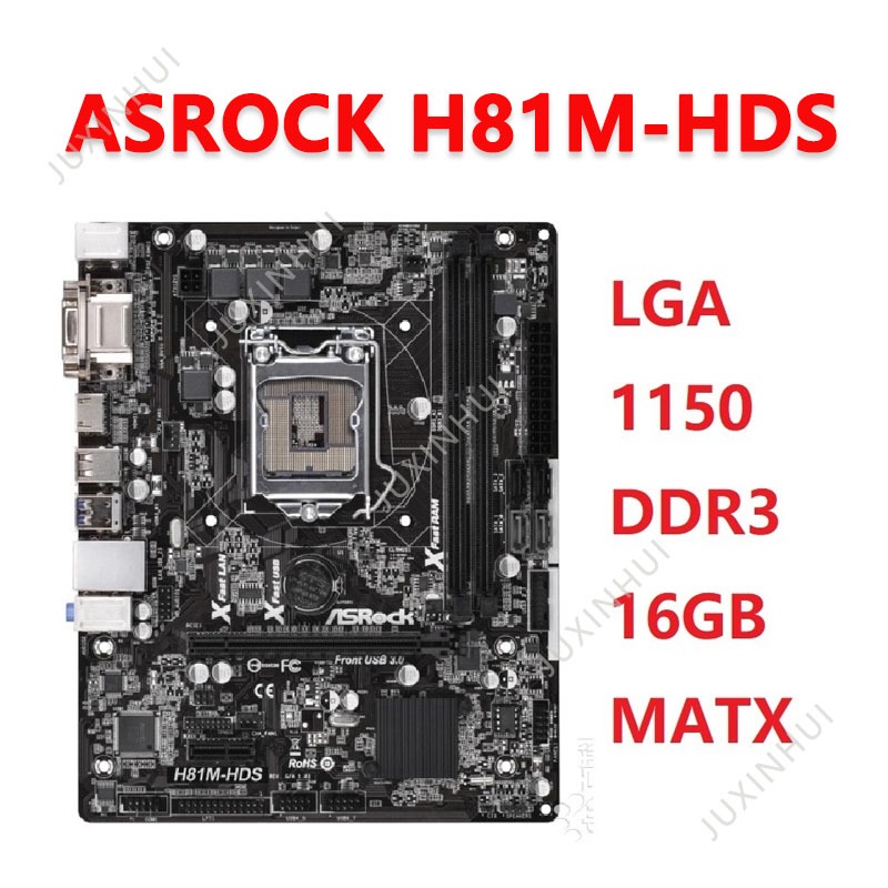 ASROCK H81M-HDS Have HDMI Motherboard Intel H81 h81m b85 b85m Socket LGA 1150 DDR3 16GB MATX ...