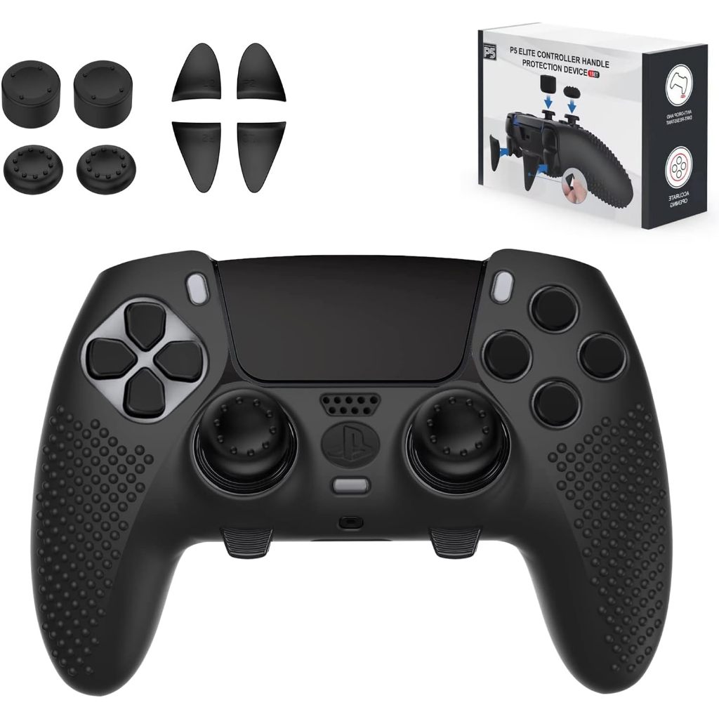 Protective Case for Playstation 5 Edge Controller, PS5 Controller Skin ...