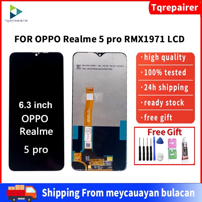 [Tqrepairer ] For Realme 5 pro RMX1971 LCD DIsplay Touch Screen ...