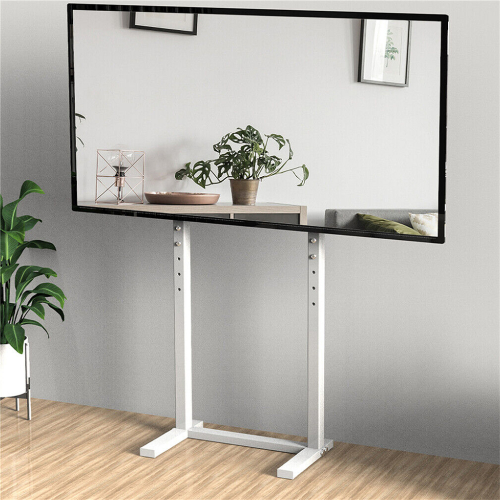 Heavy Duty TV Floor Stand with Bracket Mount Height Adjustable TV Stand ...