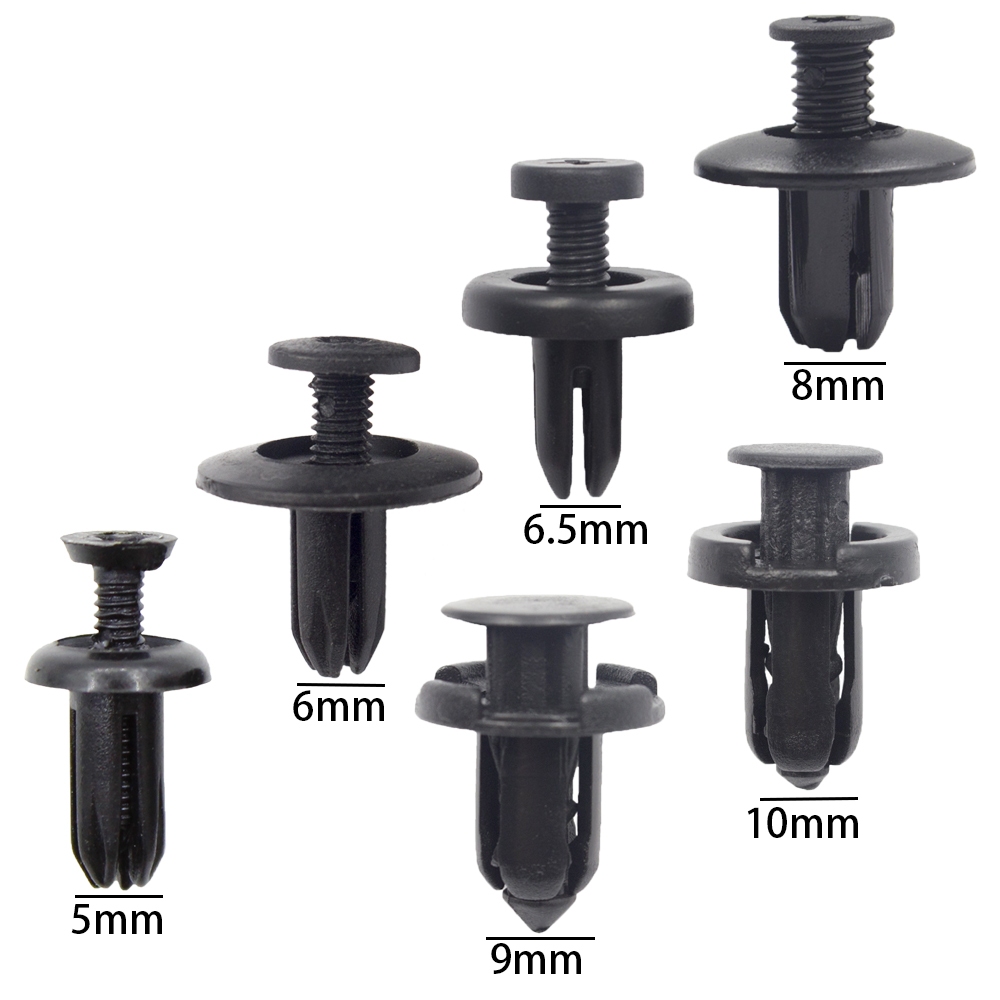 5mm 6mm 7mm 8mm 9mm 10mm Hole Car Bumper Rivet Fastener Auto Fender ...