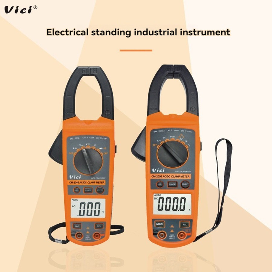Clamp Shaped Meter Clamp Flow Meter Digital Multifunctional Clamp ...