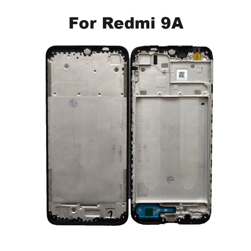 New For Xiaomi Redmi 9A Middle Frame Front Bezel Housing Case Back Mid ...