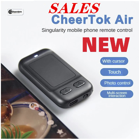 {Spots}NEW CheerTok Air Singularity Mobile Phone Remote Control Air Mouse Bluetooth Wireless ...