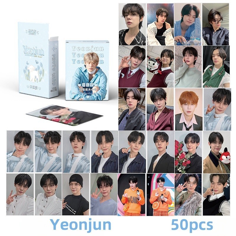 50-55pcs/box TXT Photocards SWEET Album DO IT LIKE THAT Laser Hologram Lomo Cards Tomorrow X ...