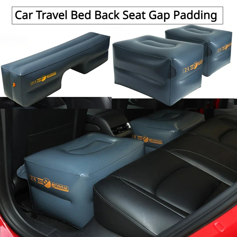 SUV Rear Universal Back Seat Gap Pad For Car Travel Bed Vehicle Inflatable Mattress Sleeping Bed ...