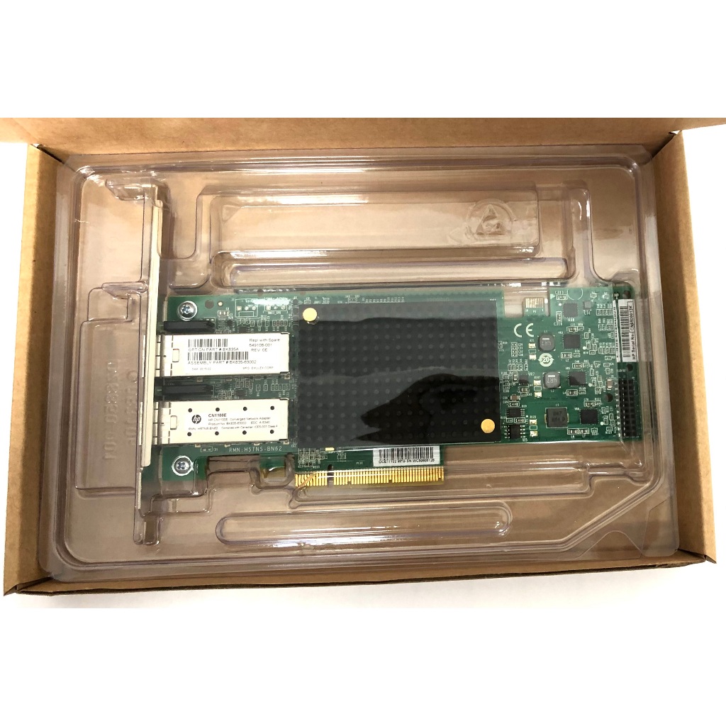 HP BK835A 649108-001 Dual-Port 10GB SFP+ CN1100E OCE11102 Network ...