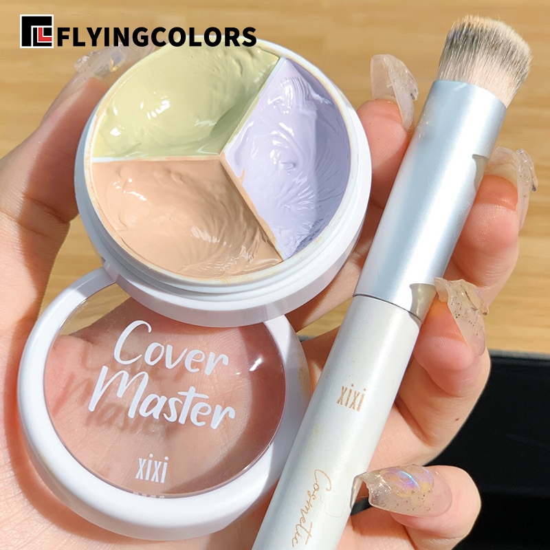 FLYINGCOLORS 3 Color Concealer Full Coverage Cream Concealer Palette ...