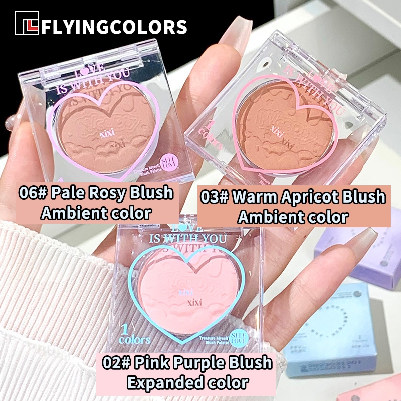 FLYINGCOLORS Blusher Palette Blusher Powder Soft Mist Matte Blush ...