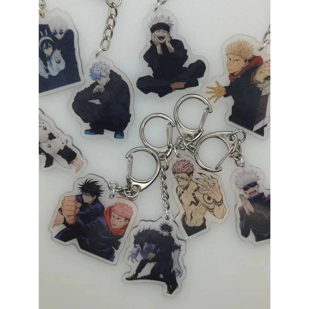 Jujutsu Kaisen Gojo Satoru Cute Key Chains Keyrings Key Pendants ...