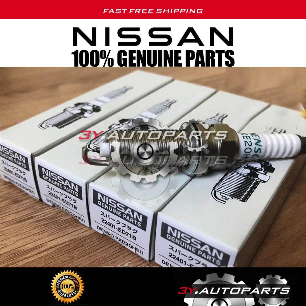 NEW 22401-ED71B (4pcs) FXE20HE11 X-TRAIL T32 2.5 SPARK PLUG | Shopee ...