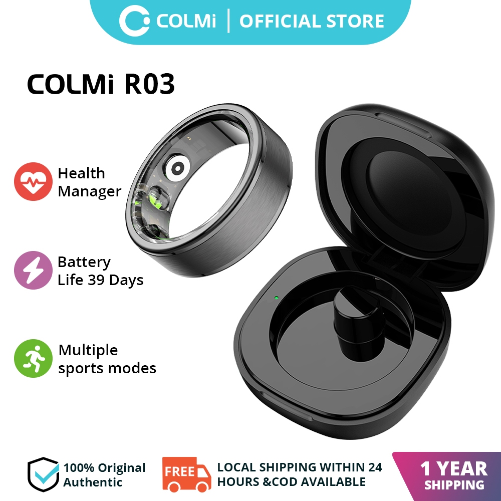 COLMI Smart Ring R03 5ATM Waterproof Health Monitoring Exercise ...