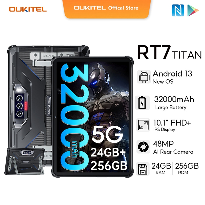 [LOCAL SHOPPING] OUKITEL RT7 TITAN 5G Rugged Tablet 10.1" FHD+ 32000mAh ...