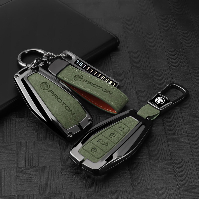 Proton X50 X90 S70 CarKey Cover Case Casing Sarung Kunci Kereta Fob ...