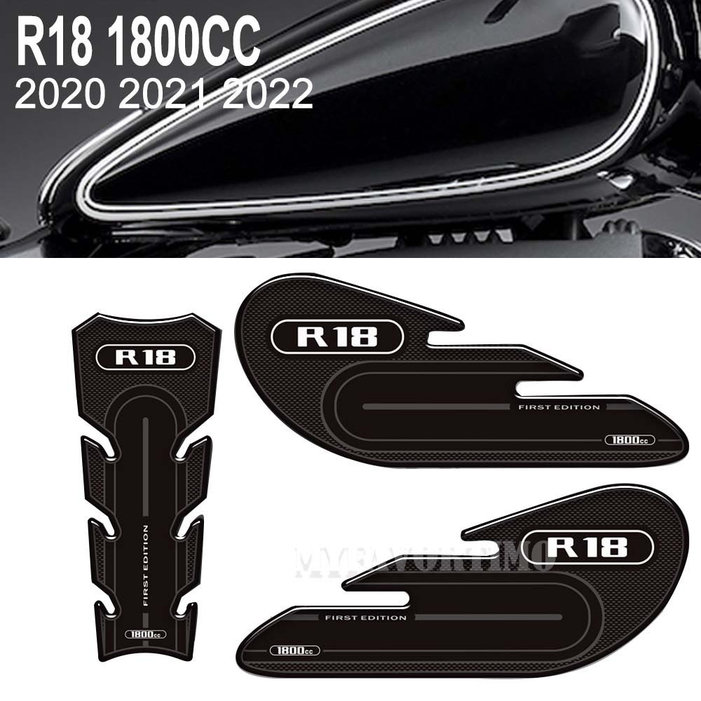 Motorcycle Stickers For BMW R18 R 18 1800CC 1800 CC Fuel Tank Grips Pad ...