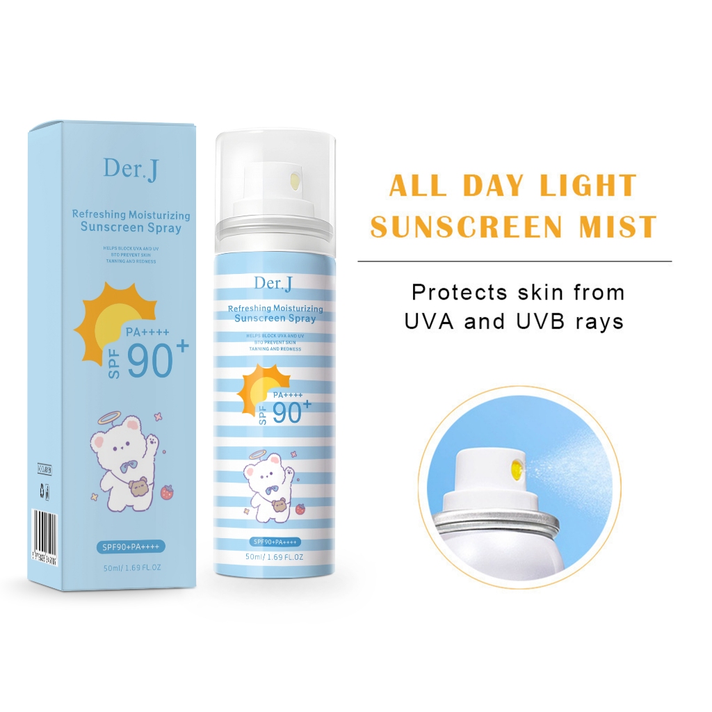 50ml Moisturizer Whitening Sunscreen Spray Isolation UV Protection ...