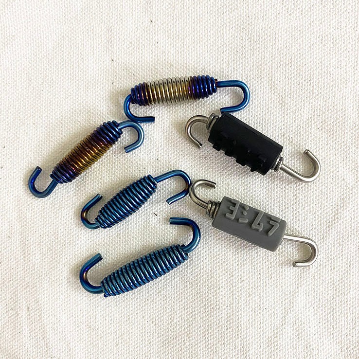 Stainless Steel Motorcycle Exhaust Pipe Tension Spring Moto ...