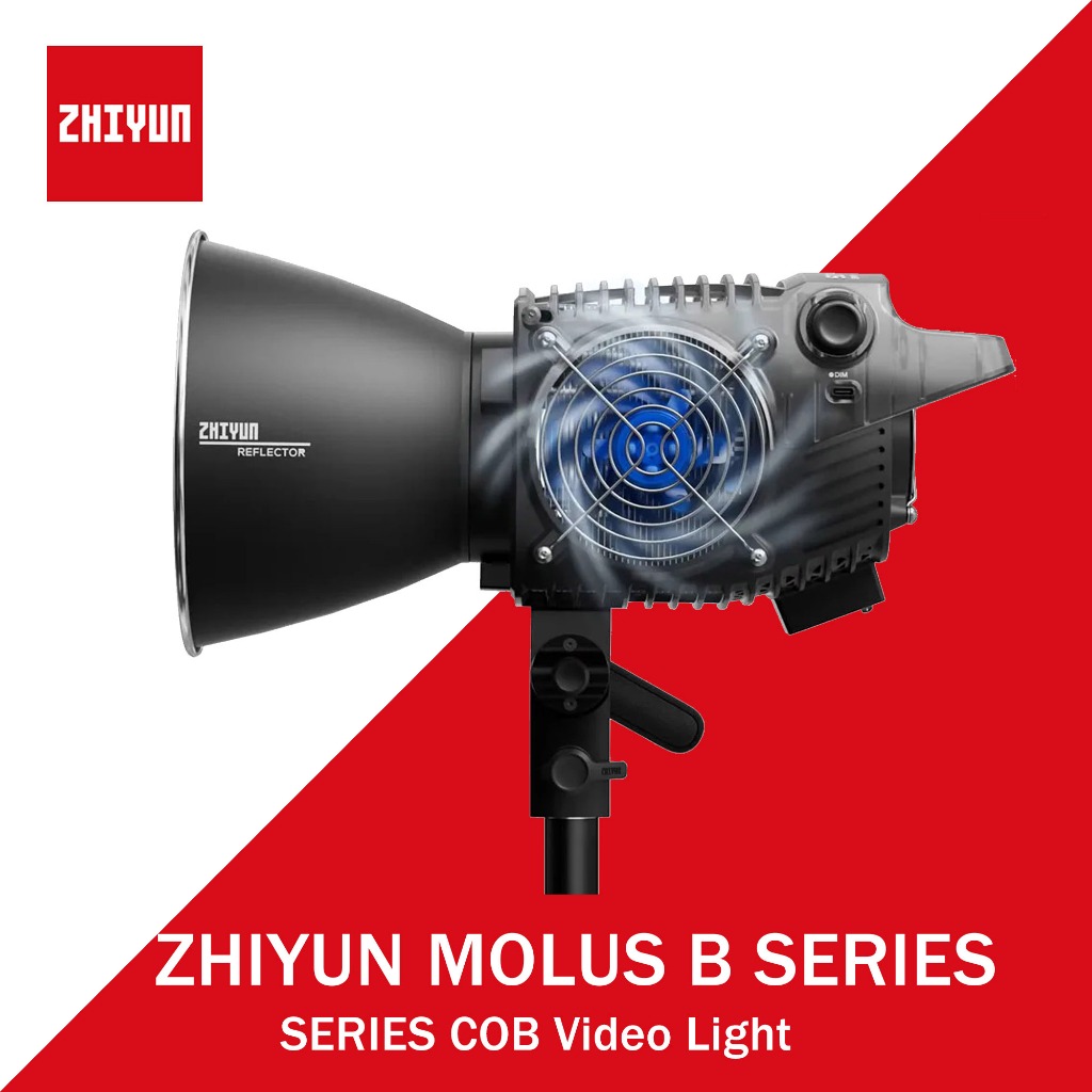 ZHIYUN MOLUS B100/B200/B300/B500 dual color temperature live broadcast ...