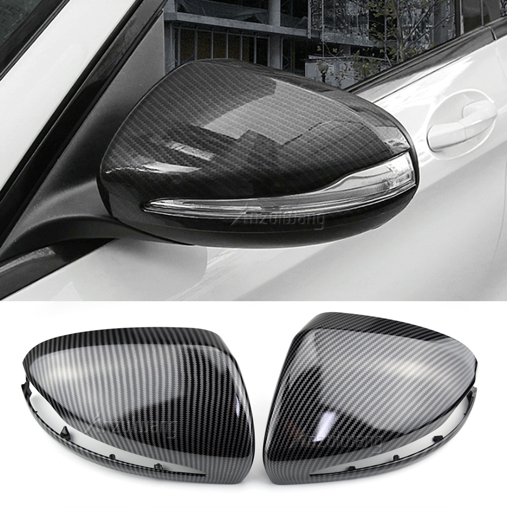 Carbon Fiber Car Side Rearview Mirror Cover Shell for Mercedes-Benz ...