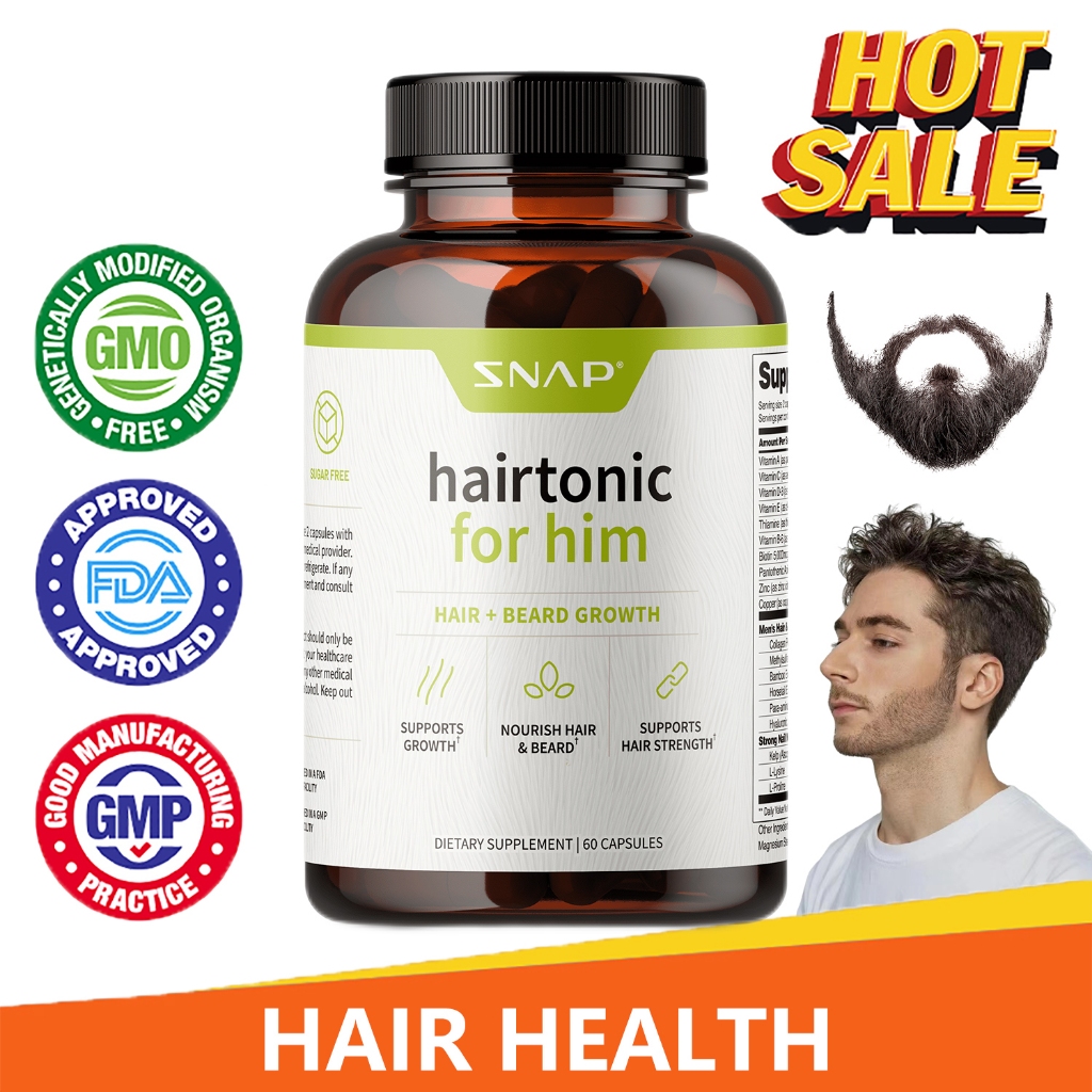 Hair Growth Supplements for Men-Promote Hair Growth,Prevent Hair Loss ...