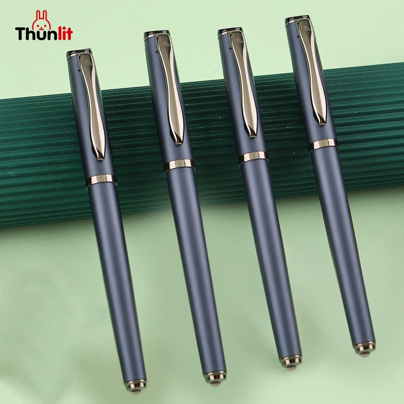 Thunlit Business Ink Pen 0.38mm Small Nib Fountain Pen for Office ...