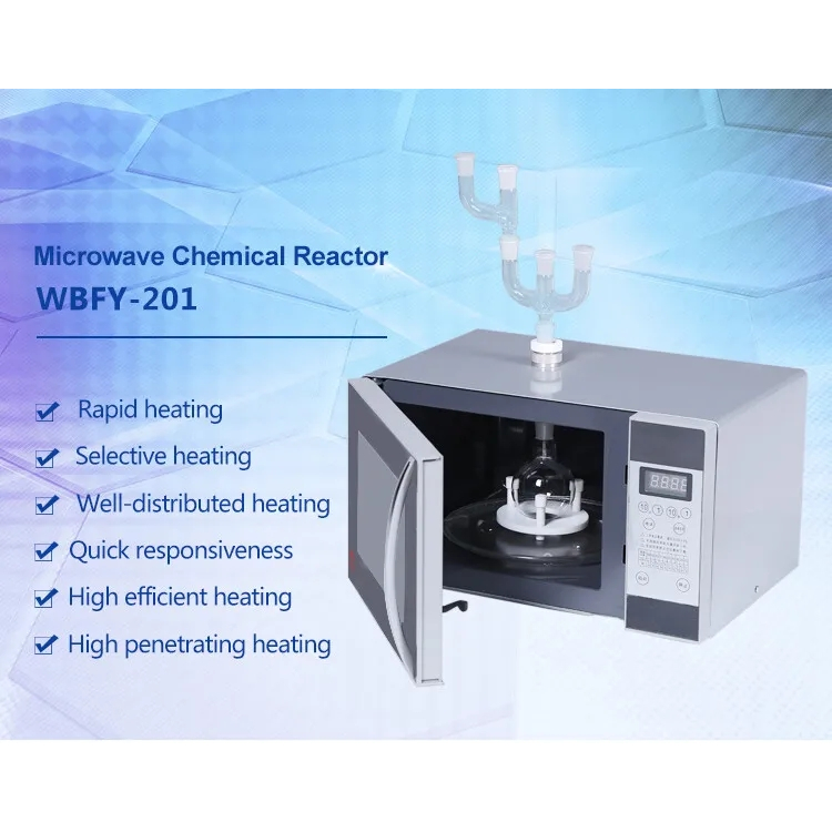 WBFY-201 laboratory small microwave chemical reactor Horizontal ...