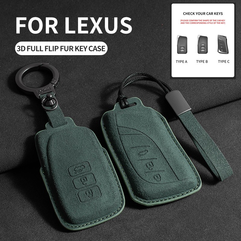 Leather Key Case Cover For Lexus NX IS RX ES GX LX LS UX ES250 ES350 ...