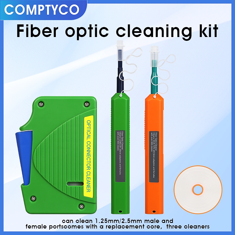 Fiber Optic Cleaner SC/FC/ST Cleaner Tool 2.5mm Universal Connector ...