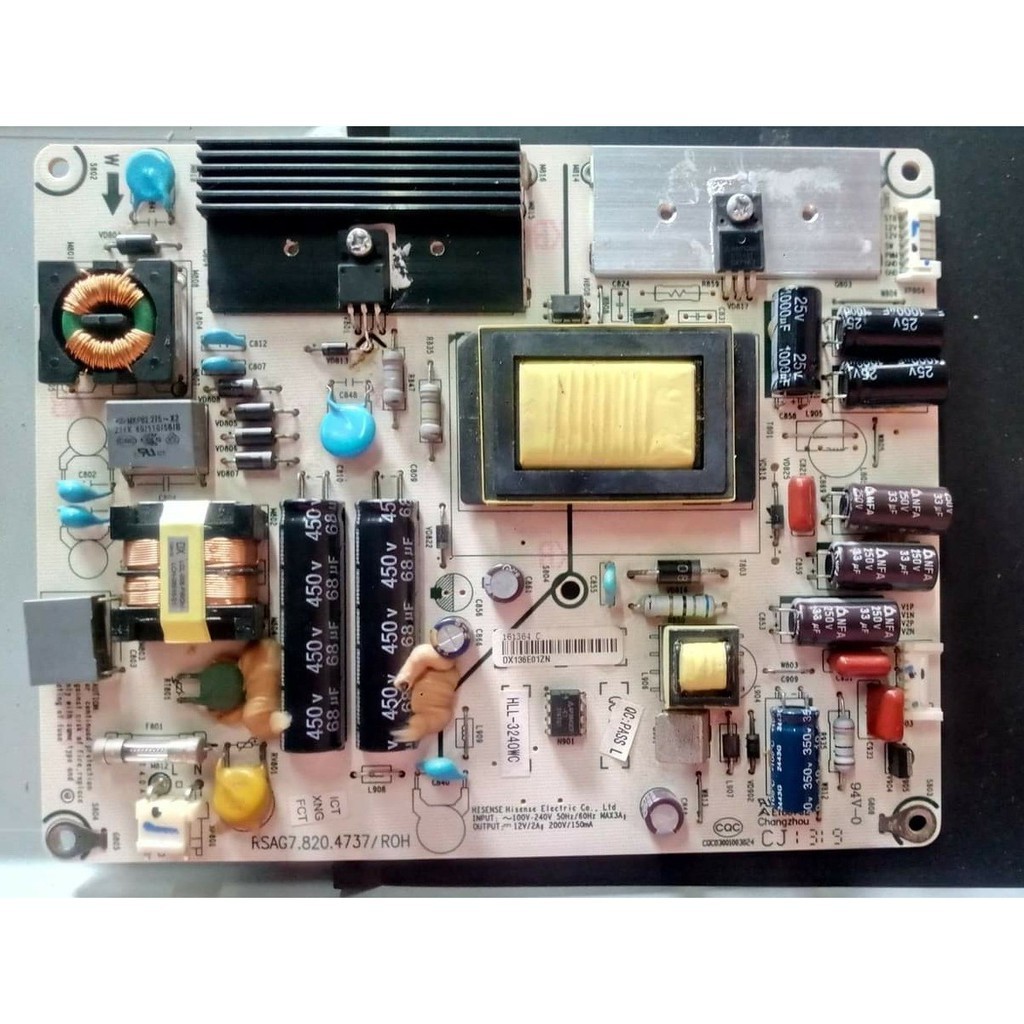 HMLED40K360P HISENSE LCD TV POWER SUPPLY BOARD / POWERBOARD | Shopee ...