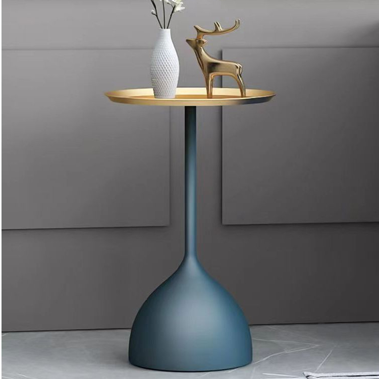Nordic Creative Iron Art Small Coffee Table Living Room Sofa Side Table ...