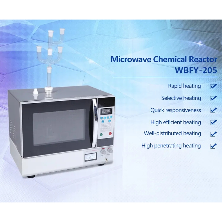 WBFY-205 laboratory small microwave chemical reactor Horizontal ...