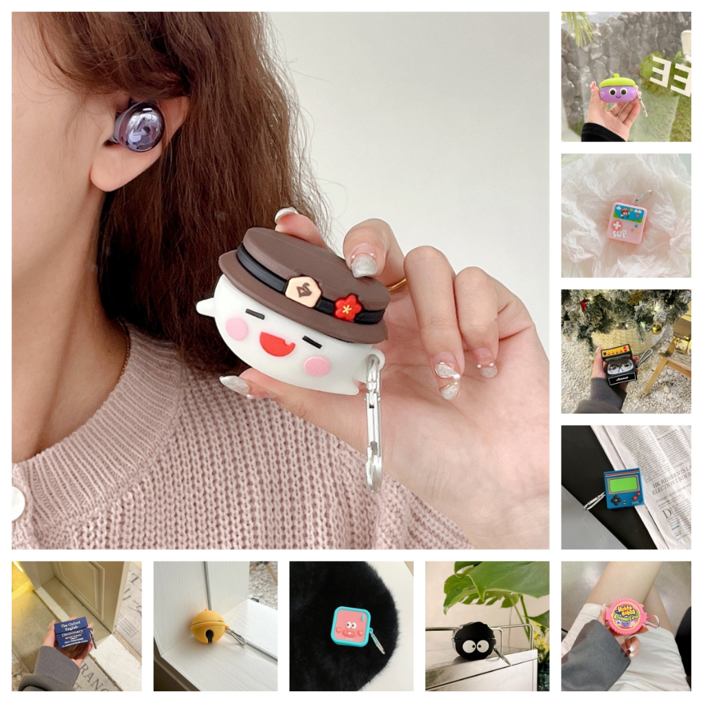 Cute Food Case for Samsung Galaxy Buds FE 2 Pro Cartoon Soft Shockproof ...