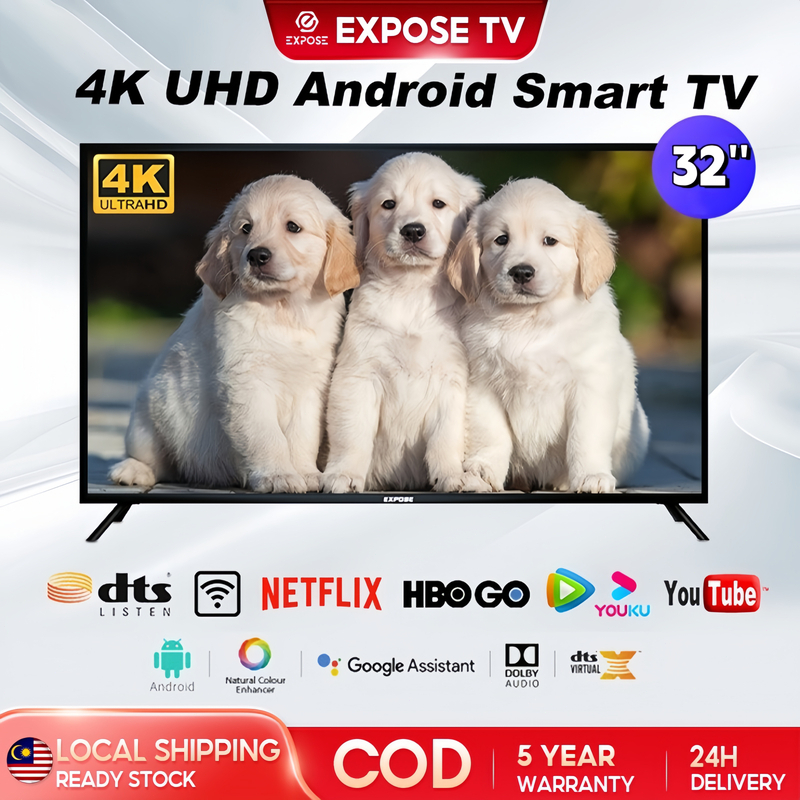 Smart TV 32 inch UHD Android television Murah built-in tv box led 75hz ...