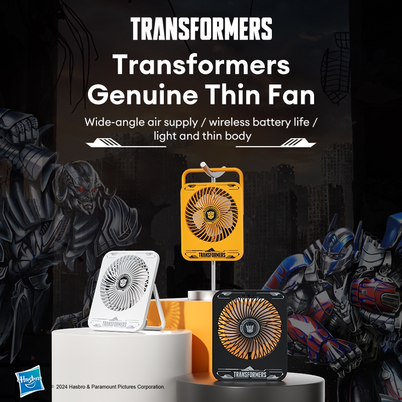 Transformers TF-F01 Portable Small Handheld Desktop Fan Low Noise 3 ...