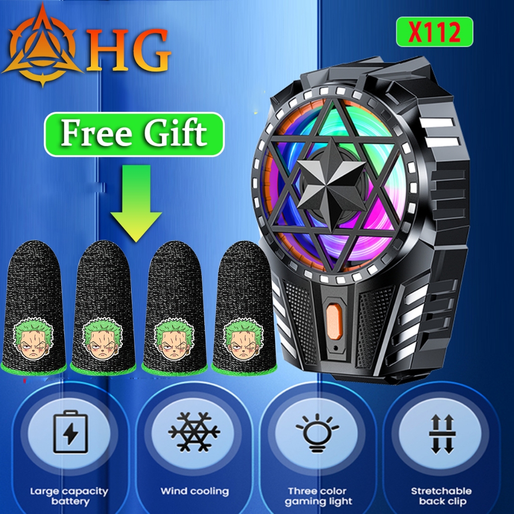 HG Cell Phone Cooler Portable Mobile Phone Radiator Phone Cooling Fan ...
