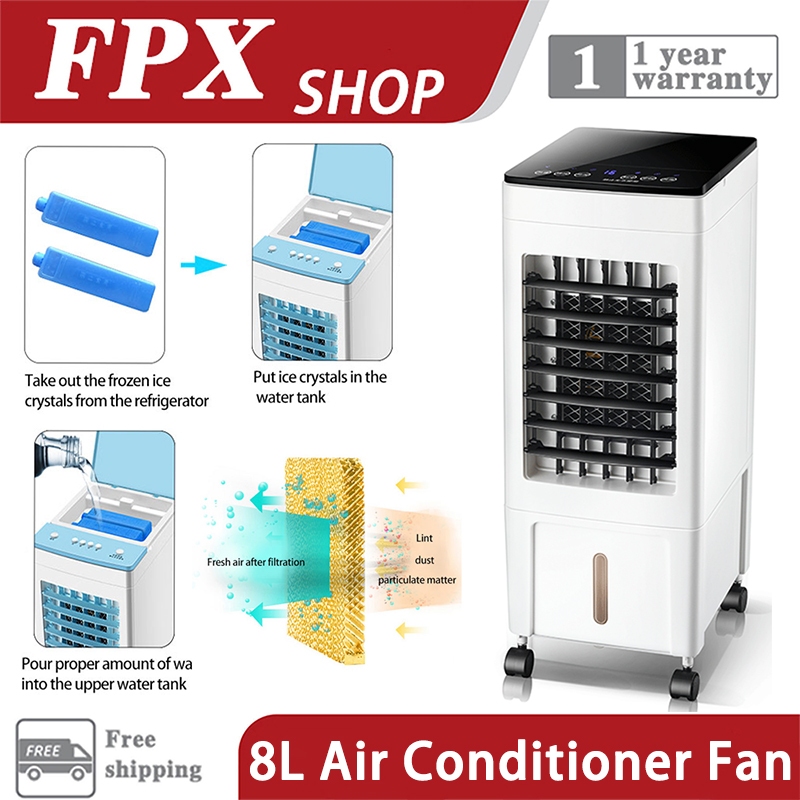 (1 year warranty) FPX Air cooler ice crystal cooling air conditioning ...