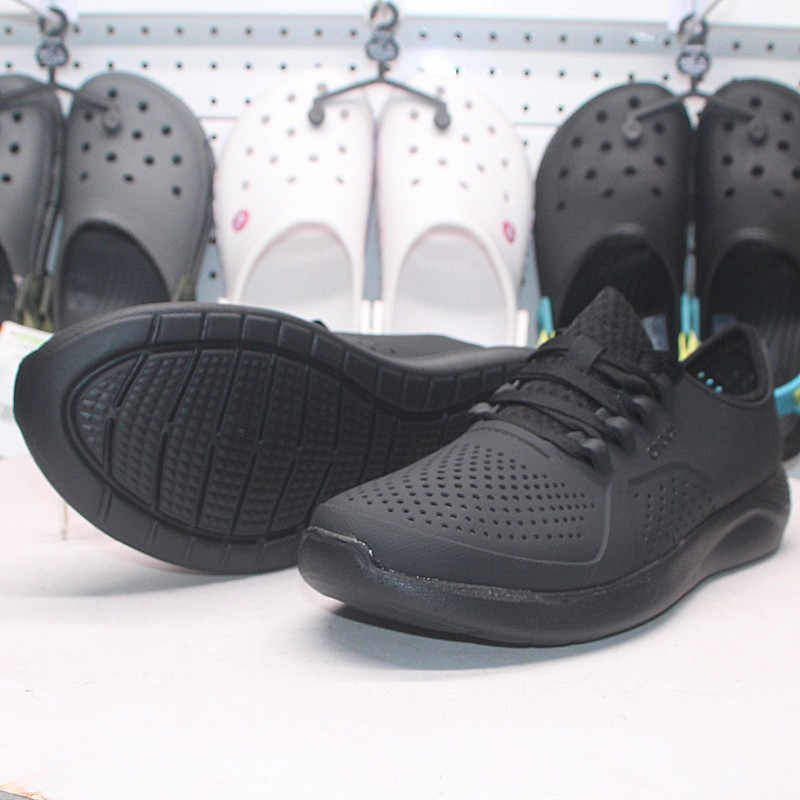 original 100% crocs men shoes big size sandals 204967 | Shopee Malaysia