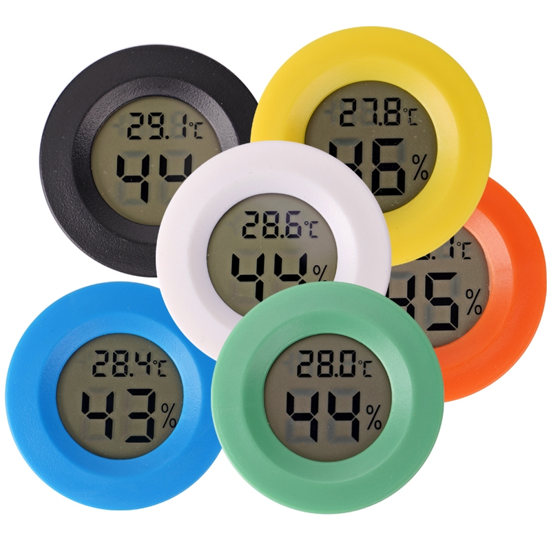 High Accurately Digital Thermometer Hygrometer Meter For Reptile Turtle ...