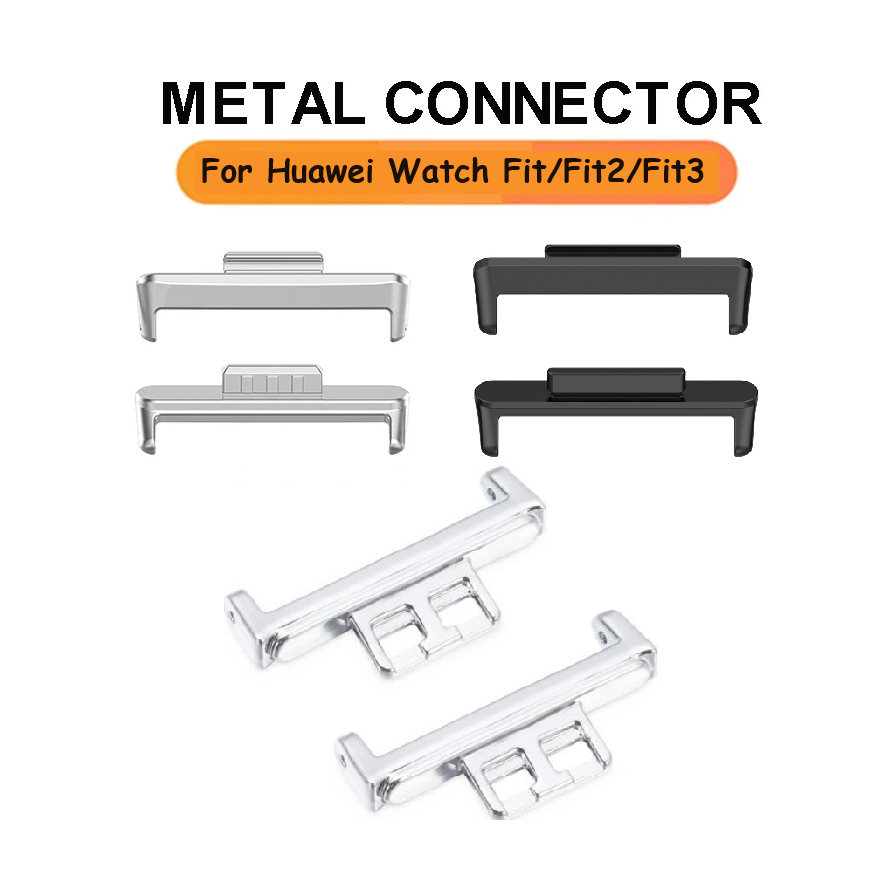 Stainless Steel Metal Strap connector for Huawei Watch Fit 2 3 4/Fit ...