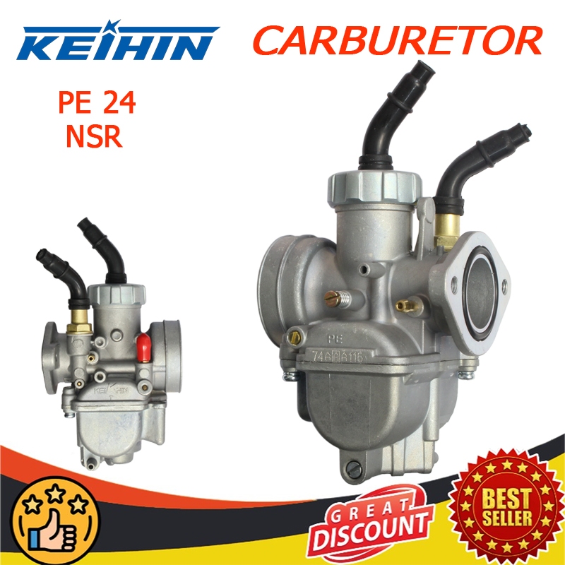 flange Carburetor Carb Carbo Karboretor Karb Nova Dash Pe24 pe 24 PE26 24MM / 26MM PE 26 / CG125 ...
