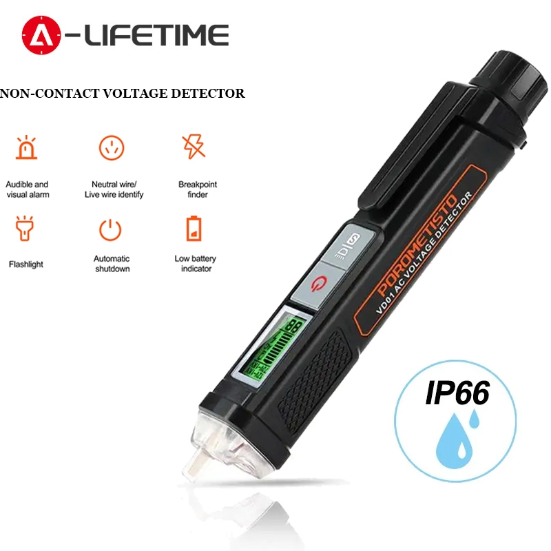 Smart Electrical Pen 12-1000V AC Voltage Detector Non-Contact Voltage ...