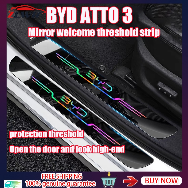 ZLWR BYD ATTO3/Seal/Dolphin Car door sill strips, glass door sill ...