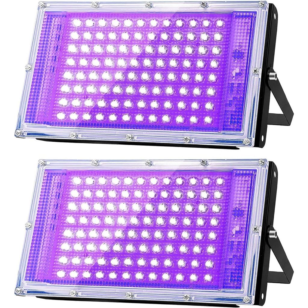 LED UV floodlight 220V 50W party light 395nm -400nm IP65 waterproof UV ...