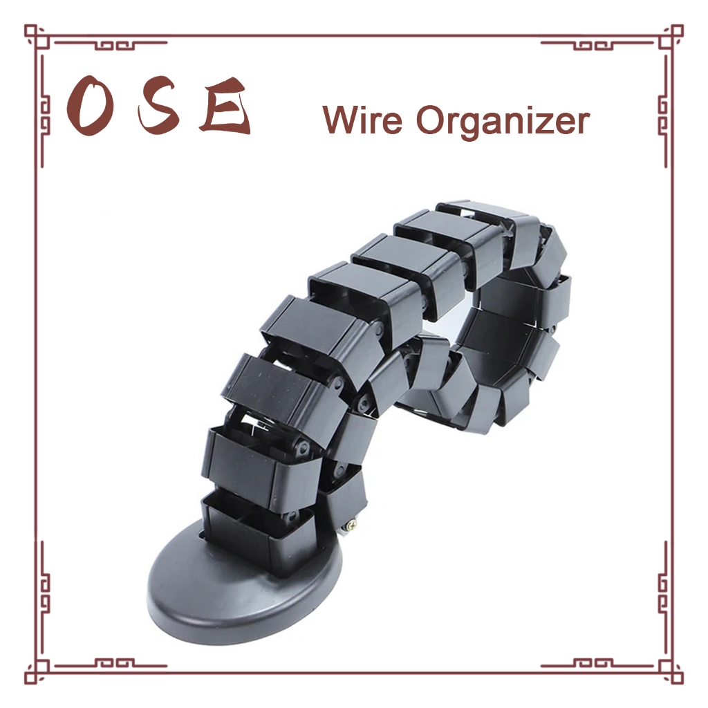 Round serpentine desk cable hose Conference table cable trough desk ...