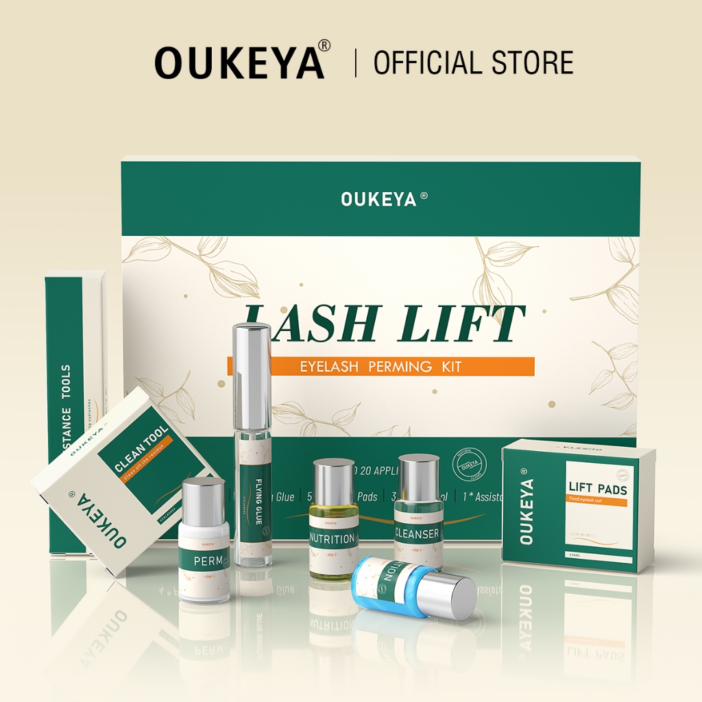 OUKEYA Lash Lift set Perming Kit, Eyelash Curling and Lifting Eyelashes ...